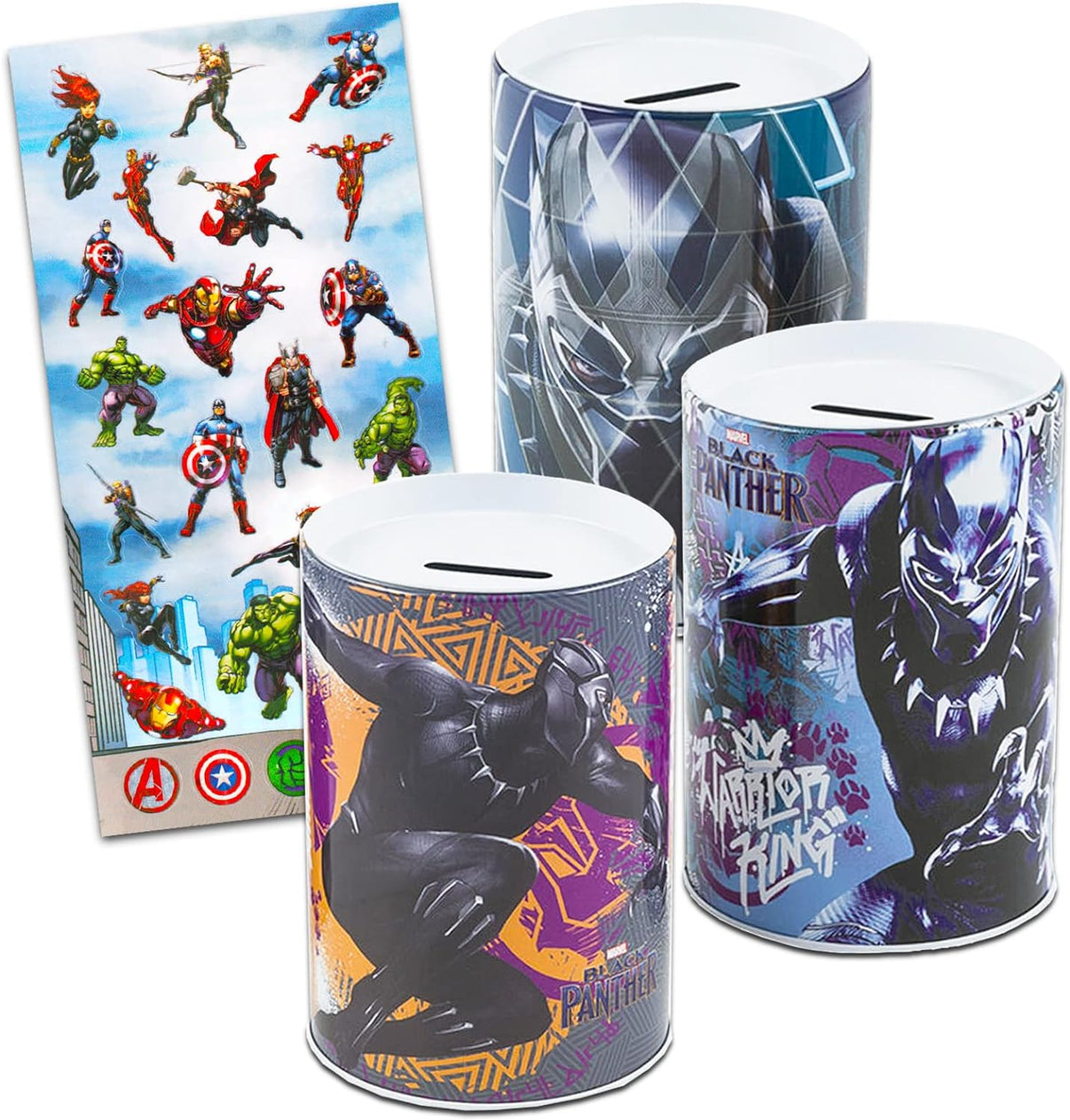 Arjoos | Marvel Avengers Kids Tin Piggy Bank | Marvel Money Bank | A S ...