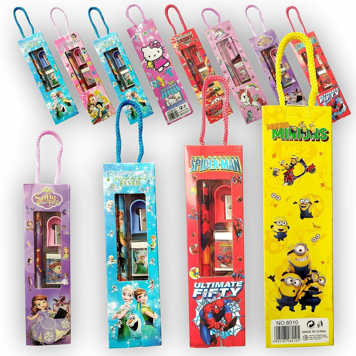 Arjoos | Cartoon printed Stationery Return Gifts for Kids(Pack of 10 ...