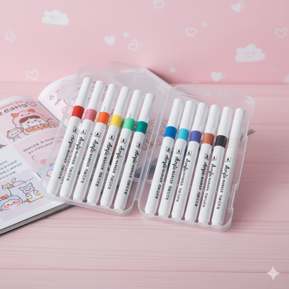 Arjoos 12 Pc Cute Markers Art set for kids – Arjoos Toys Party supplies ...